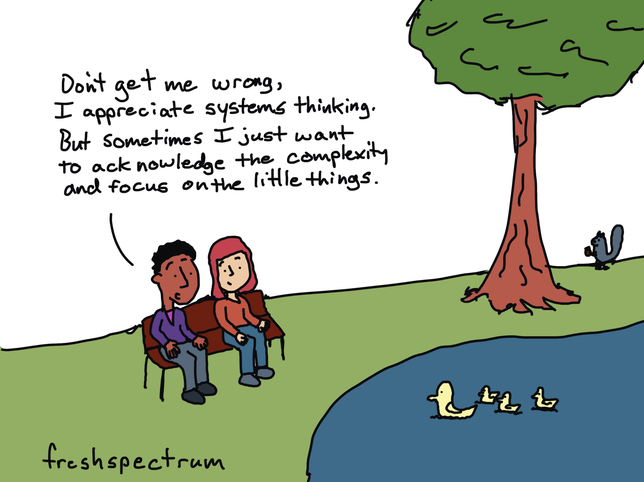 Systems Thinking and the Little Things – FreshSpectrum Comics